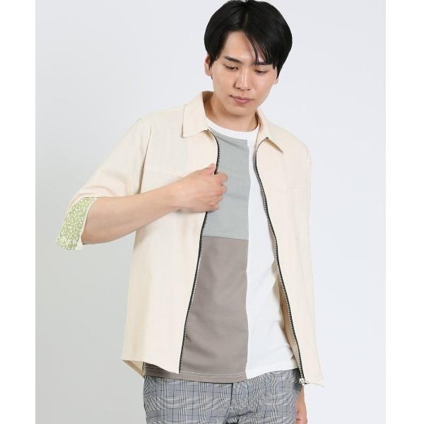 参考価格：8，250円発売時期：2023年05月コンディション：A（使用感なし）数回使用した程度で使用感が感じられないアイテム参考商品名：エムエフエディトリアルメンズ/m.f.editorial:MEN 麻混ストレッチ 衿付きZIP シャツ...