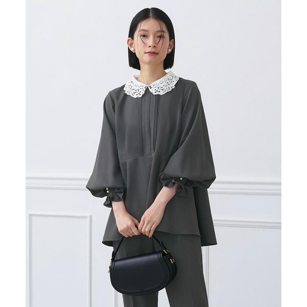 『タイムセール実施中』参考価格：16，335円発売時期：2025年01月コンディション：A（使用感なし）数回使用した程度で使用感が感じられないアイテム参考商品名：オケージョンドレス 結婚式 ｜ 2WAY レース襟付き ペプラムトップス ＆ ...