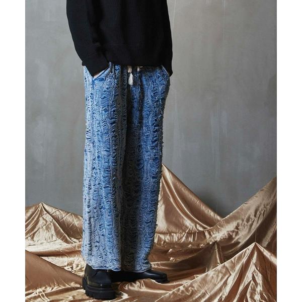 参考価格：24，200円発売時期：2023年10月コンディション：B（目立つ使用感なし）使用感が少ない、または気にならないアイテム内側：毛玉付属品：タグ参考商品名：《UNISEX》Snow Wash Destroy Fringe Denim...