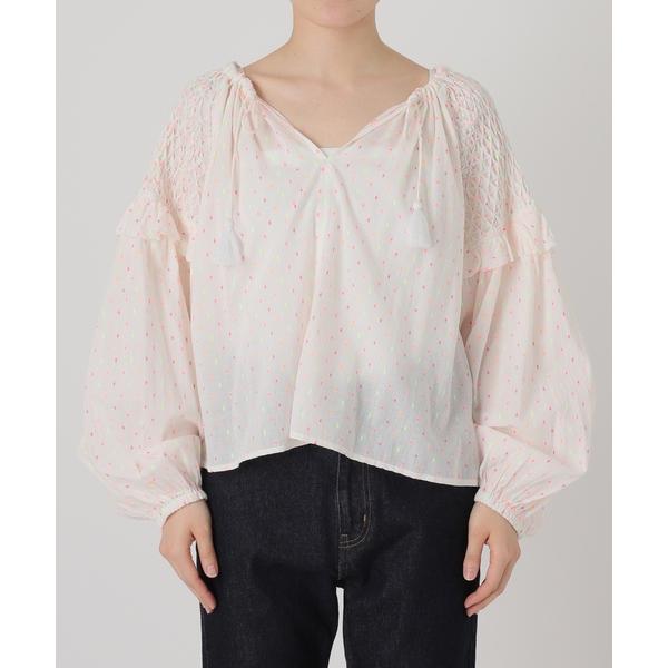 参考価格：13，200円発売時期：2024年04月コンディション：B（目立つ使用感なし）使用感が少ない、または気にならないアイテム首周り・袖口：汚れ参考商品名：citron. smocking cotton BL参考品番：240519245...