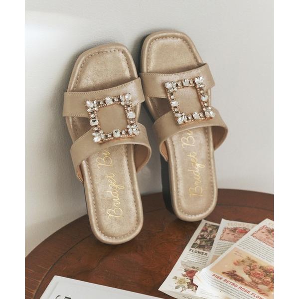 ZOZO問い合わせ番号:104172972ショップ:Bridget Birkin，ブリジットバーキンブランド:Bridget Birkin，ブリジットバーキン商品名:【Bridget Birkin】スクエアバックルミュールサンダル(5622...