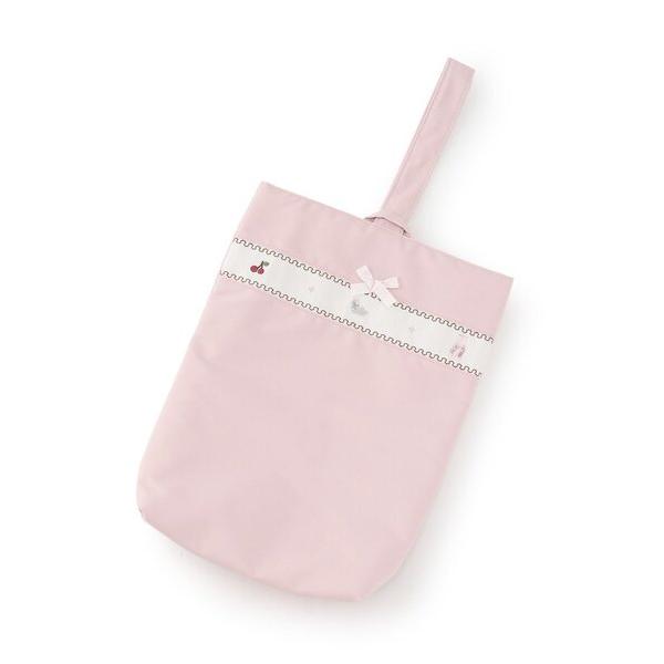 ZOZO問い合わせ番号:104173253ショップ:petit main，プティマインブランド:petit main，プティマイン商品名:【通園・通学グッズ】GIRLS刺しゅうシューズバッグカテゴリ:バッグ>トートバッグブランド品番:...