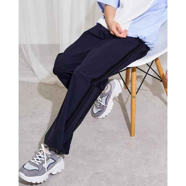 ZOZO問い合わせ番号:104173281ショップ:NARUMIYA ONLINE，ナルミヤ オンラインブランド:pom ponette junior，ポンポネットジュニア商品名:【AMI】機能素材サイドラインパンツカテゴリ:パンツ>...