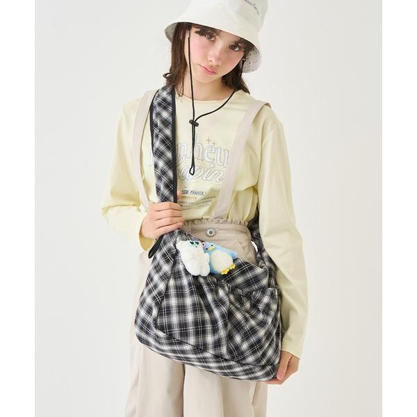 ZOZO問い合わせ番号:104173285ショップ:NARUMIYA ONLINE，ナルミヤ オンラインブランド:pom ponette junior，ポンポネットジュニア商品名:ギャザーショルダーカテゴリ:バッグ>ショルダーバッグブ...