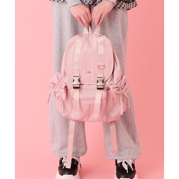 ZOZO問い合わせ番号:104173308ショップ:NARUMIYA ONLINE，ナルミヤ オンラインブランド:mezzo piano Junior，メゾピアノジュニア商品名:【撥水】リボンリュックサックカテゴリ:バッグ>バックパッ...