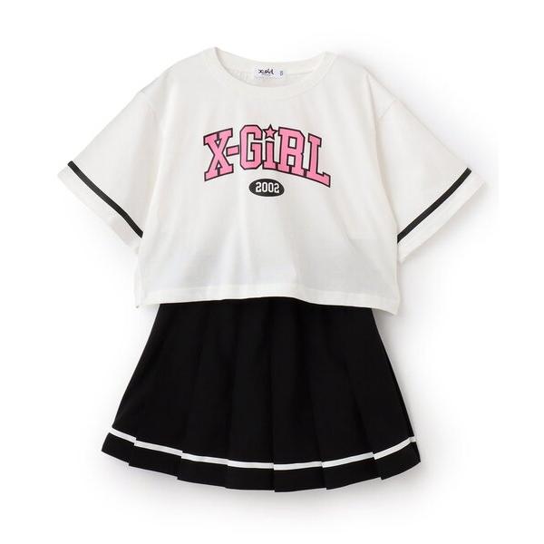 『セール実施中』ZOZO問い合わせ番号:104173320ショップ:X-girl Stages，エックスガール ステージスブランド:X-girl Stages，エックスガールステージス商品名:【人気商品再入荷】【直営店で取り扱い無し】カレッ...