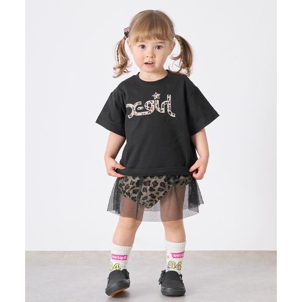 ※このアイテムは返品・交換対象外商品です。ZOZO問い合わせ番号:104173334ショップ:X-girl Stages，エックスガール ステージスブランド:X-girl Stages，エックスガールステージス商品名:ミルズロゴ半袖T+メッ...