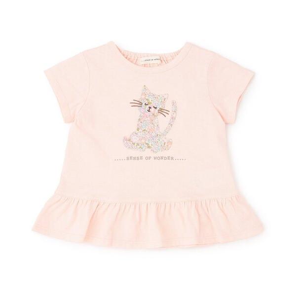 ZOZO問い合わせ番号:104173346ショップ:sense of wonder，センスオブワンダーブランド:sense of wonder，センスオブワンダー商品名:リバティcat半袖Tシャツカテゴリ:トップス>Tシャツ/カットソ...