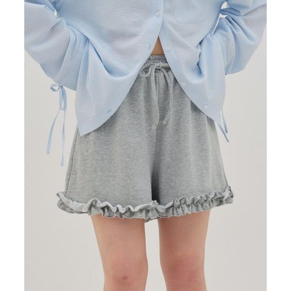 ZOZO問い合わせ番号:104173381ショップ:DISCOAT，ディスコートブランド:DISCOAT，ディスコート商品名:【umm.】フリルショートパンツカテゴリ:パンツ>その他パンツブランド品番:DCU1061102A0001素...