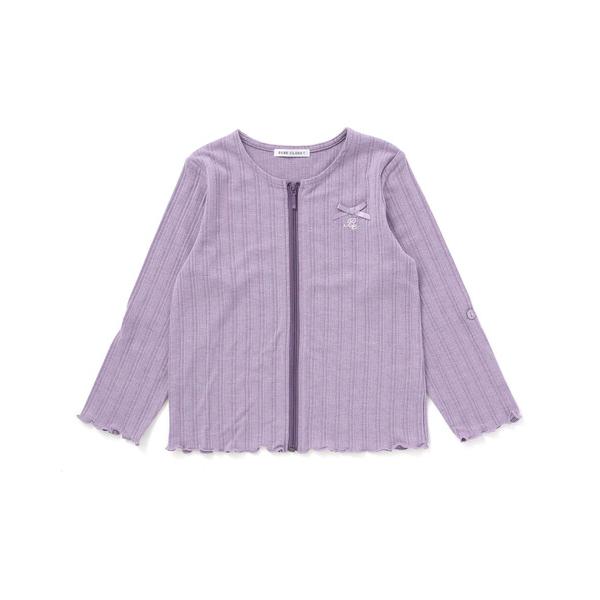 ZOZO問い合わせ番号:104173449ショップ:BEBE ONLINE STORE，ベベ オンラインストアブランド:BeBe，ベベ商品名:【UVカット・速乾】袖丈調節針抜きテレコ長袖ZIPカーディガン(90~130cm)カテゴリ:トップ...