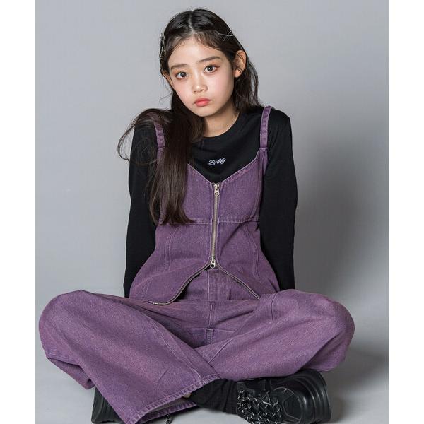 『タイムセール実施中』ZOZO問い合わせ番号:104173487ショップ:BEBE ONLINE STORE，ベベ オンラインストアブランド:ZIDDY，ジディ商品名:デニムビスチェ＆TシャツSET(130~160cm)カテゴリ:トップス&...