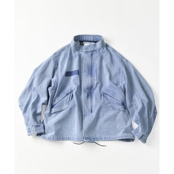 ZOZO問い合わせ番号:104173500ショップ:FREAK'S STORE，フリークスストアブランド:FREAK'S STORE，フリークスストア商品名:フェード加工 M65 ショートモッズコートカテゴリ:ジャケット/アウター>ブ...