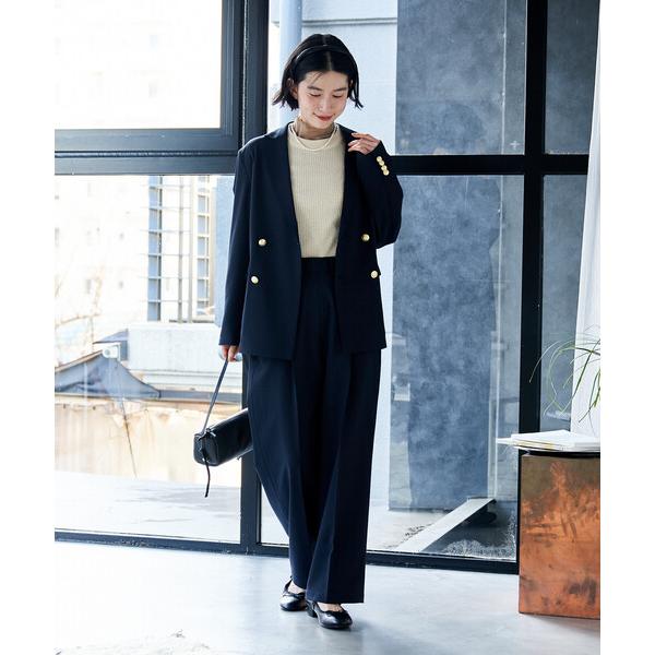 ZOZO問い合わせ番号:104173505ショップ:FREAK'S STORE，フリークスストアブランド:FREAK'S STORE，フリークスストア商品名:限定展開 接触冷感/UV LINEN TOUCH ダブルブレストジャケット セット...