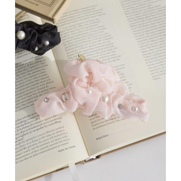 ZOZO問い合わせ番号:104173577ショップ:Maison de FLEUR，メゾン ド フルールブランド:Maison de FLEUR，メゾンドフルール商品名:オーガンジーパールエアリーバンスクリップカテゴリ:ヘアアクセサリー&g...