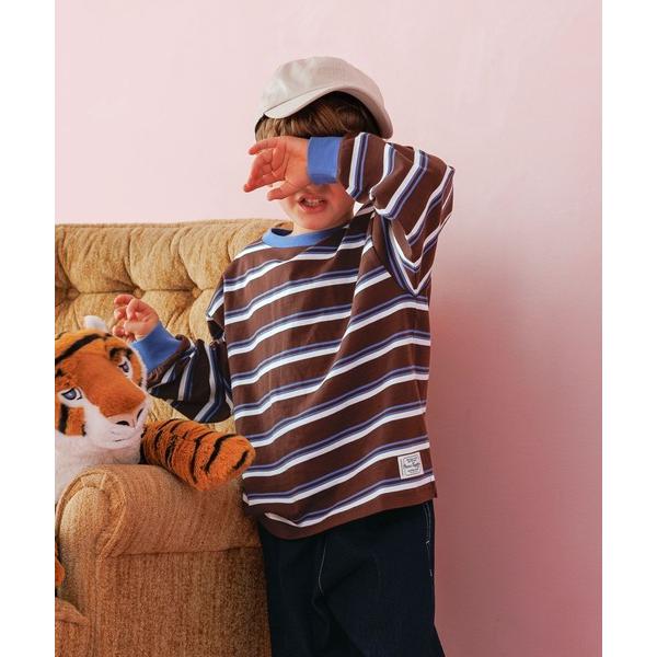 ZOZO問い合わせ番号:104173604ショップ:GLOBAL WORK，グローバルワークブランド:GLOBAL WORK，グローバルワーク商品名:ヘビロッTEEボーダー長袖/T/643379カテゴリ:トップス>Tシャツ/カットソー...