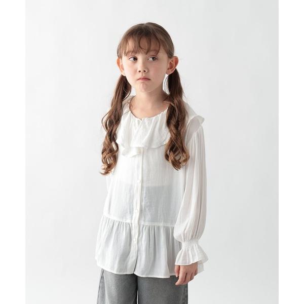 ZOZO問い合わせ番号:104173610ショップ:GLOBAL WORK，グローバルワークブランド:GLOBAL WORK，グローバルワーク商品名:イージーケアフリルブラウス/641313カテゴリ:トップス>シャツ/ブラウスブランド...