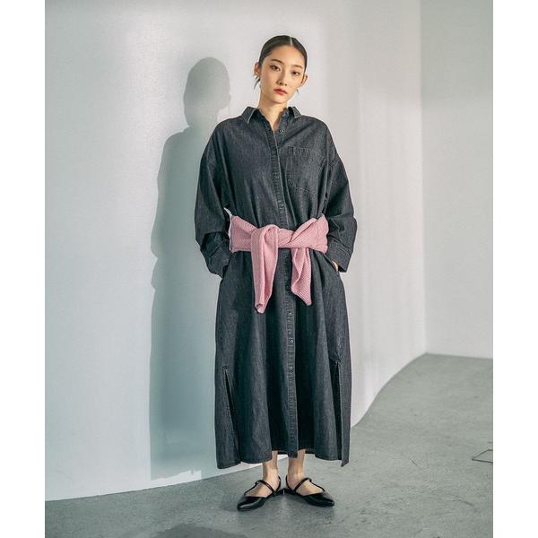 『タイムセール実施中』ZOZO問い合わせ番号:104173617ショップ:LEPSIM，レプシィムブランド:LEPSIM，レプシィム商品名:デニムシャツロングワンピース　639369カテゴリ:ワンピース/ドレス>ワンピースブランド品番...