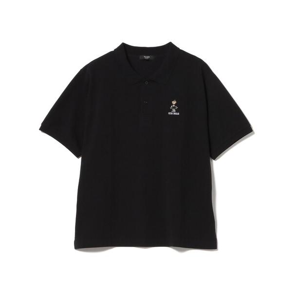 ZOZO問い合わせ番号:104173790ショップ:BEAMS HEART，ビームスハートブランド:BEAMS HEART，ビームスハート商品名:【ユニセックス】ベアー ポロシャツ（鹿の子）カテゴリ:トップス>ポロシャツブランド品番:...