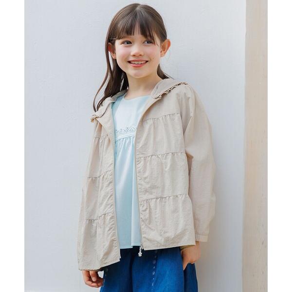 ZOZO問い合わせ番号:104173941ショップ:組曲，クミキョクブランド:組曲，クミキョク商品名:【150-170cm】 ティアードマウンパカテゴリ:ジャケット/アウター>ブルゾンブランド品番:SCKGLM0304素材:ネイビー/...