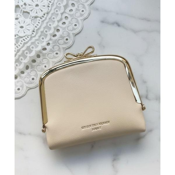 『タイムセール実施中』ZOZO問い合わせ番号:104174337ショップ:RiNc，リンクブランド:Jouet，ジョエット商品名:【 JOUET / ジョエット 】 リボン 口金 2つ折り財布カテゴリ:財布/小物>財布ブランド品番:J...