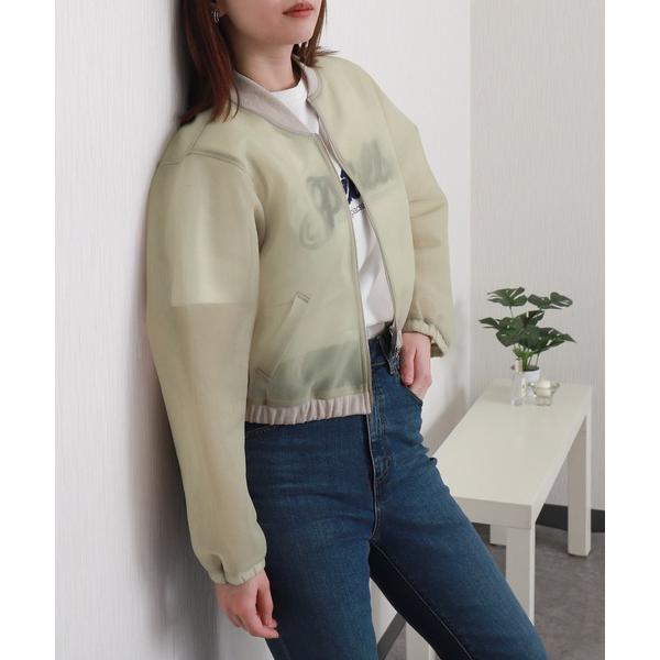 『タイムセール実施中』ZOZO問い合わせ番号:104174718ショップ:libelle more，リベル モアブランド:libelle more，リベル モア商品名:シアーダンボールショートブルゾンカテゴリ:ジャケット/アウター>ブ...