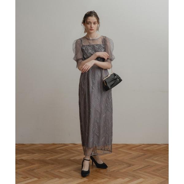 ZOZO問い合わせ番号:104175284ショップ:Dorry Doll，ドリードールブランド:Dorry Doll，ドリードール商品名:リーフレースセットドレスカテゴリ:ワンピース/ドレス>ドレスブランド品番:25683素材:【 ト...