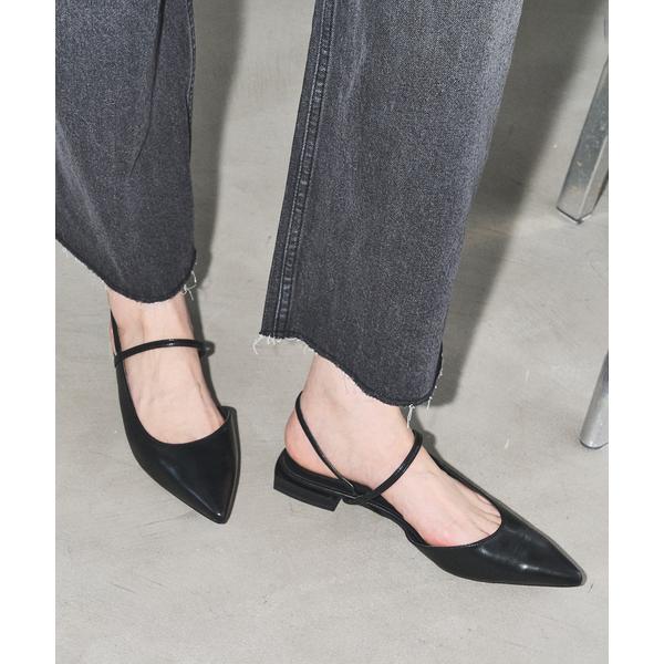 ZOZO問い合わせ番号:104175834ショップ:LE TALON，ルタロンブランド:GRISE，グリーズ，LE TALON，ルタロン商品名:《追加》GRISEポインテッドストラップスリングバックカテゴリ:シューズ>その他シューズブ...