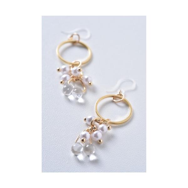 ※このアイテムは返品・交換対象外商品です。ZOZO問い合わせ番号:104176273ショップ:TONE，トーンブランド:tone，トーン商品名:【Astyle】pearlcircle樹脂ピアス(MA)カテゴリ:アクセサリー>ピアス（両...