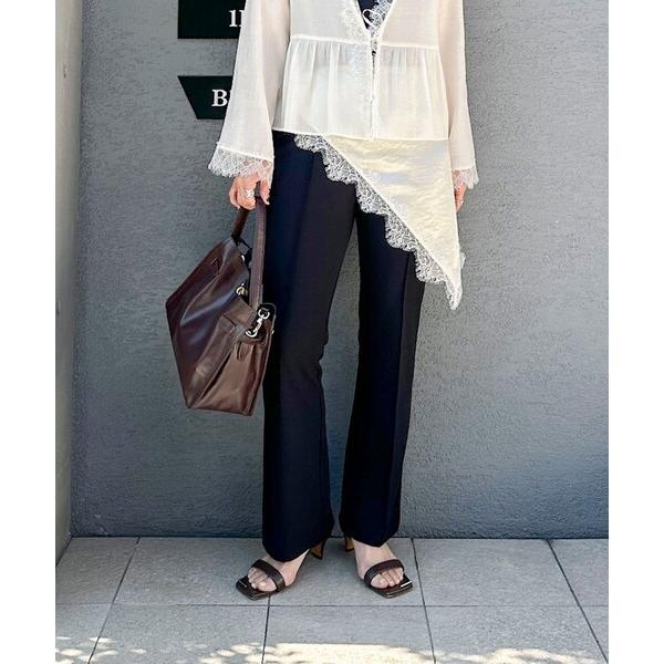 ZOZO問い合わせ番号:104176522ショップ:NOLLEY'S，ノーリーズブランド:NOLLEY'S Sophi，ノーリーズソフィ，NOLLEY'S，ノーリーズ商品名:ウォッシャブルカットジョーゼットスリットパンツカテゴリ:パンツ&g...