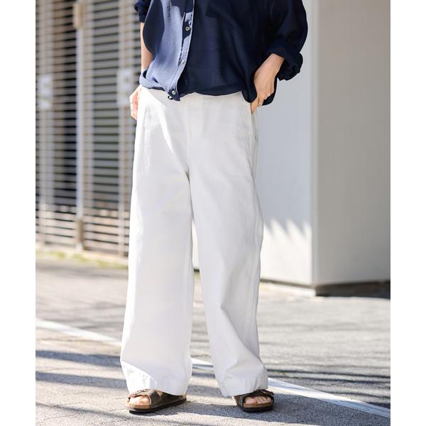 ZOZO問い合わせ番号:104177556ショップ:Spick &amp; Span，スピック アンド スパンブランド:FRAMeWORK，フレームワーク商品名:≪一部カラーWEB限定 / 追加≫OVER SIZED CHINO パンツ 2...