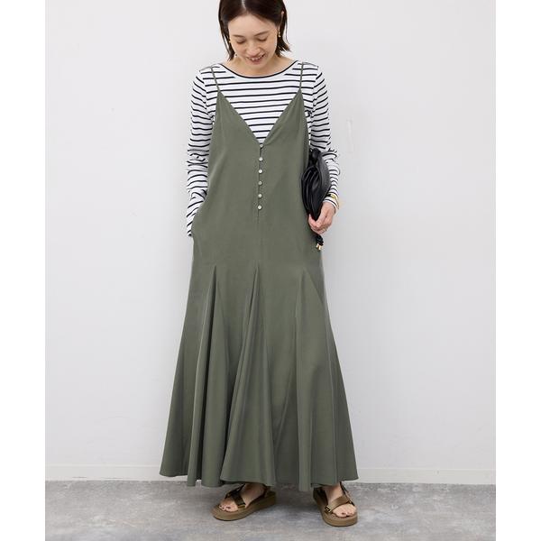 ZOZO問い合わせ番号:104177564ショップ:IENA，イエナブランド:SLOBE IENA，スローブイエナ商品名:フィブリルキャミワンピースカテゴリ:ワンピース/ドレス>ワンピースブランド品番:26040912401010素材...