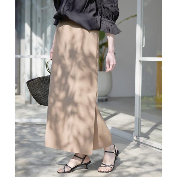 ZOZO問い合わせ番号:104177570ショップ:IENA，イエナブランド:SLOBE IENA，スローブイエナ商品名:《シリーズあり》リネンmixストレッチタイトスカートカテゴリ:スカート>スカートブランド品番:260609126...