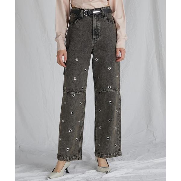 参考価格：28，600円発売時期：2024年01月コンディション：A（使用感なし）数回使用した程度で使用感が感じられないアイテム参考商品名：アイレットデニムパンツ / Eyelet Denim Pants参考品番：31241465101【商...