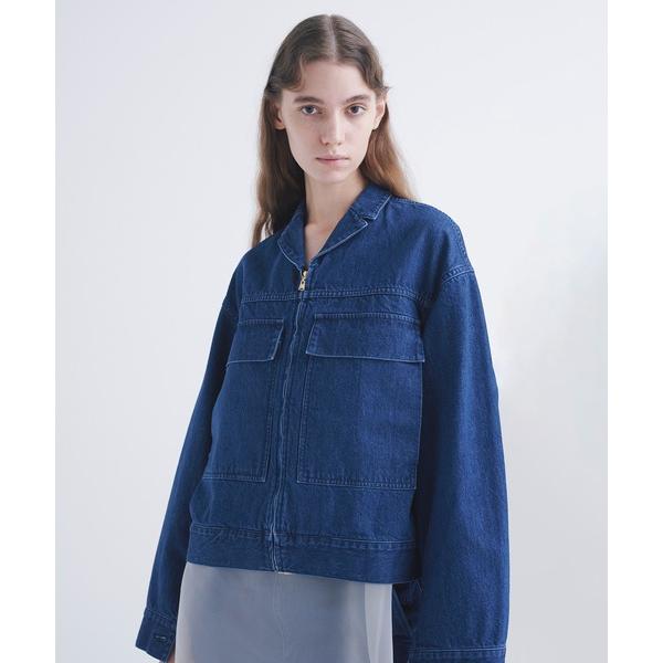 参考価格：46，200円発売時期：2024年01月コンディション：A（使用感なし）数回使用した程度で使用感が感じられないアイテム参考商品名：24-SS-020 / Front Zip Mini Tailored Denim Blouson参...