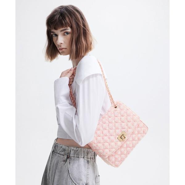 『タイムセール実施中』参考価格：12，900円発売時期：2023年07月コンディション：B（目立つ使用感なし）使用感が少ない、または気にならないアイテム留め具：傷付属品：保存袋参考商品名：Cressida クレシダ ツイードチェーンストラッ...