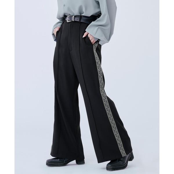 『セール実施中』参考価格：5，940円発売時期：2023年01月コンディション：D（傷・汚れあり）傷や汚れがあるが使用には問題ないアイテム前身頃：ひきつれ全体的：毛玉参考商品名：ジャガードラインフレアパンツ参考品番：182254【商品に関す...