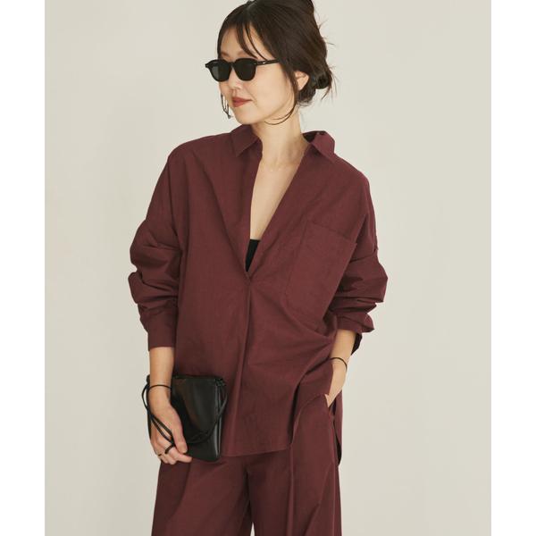 ZOZO問い合わせ番号:104188428ショップ:Plage，プラージュブランド:Plage，プラージュ商品名:relaxy slit シャツカテゴリ:トップス>シャツ/ブラウスブランド品番:26050922702010素材:本体:...