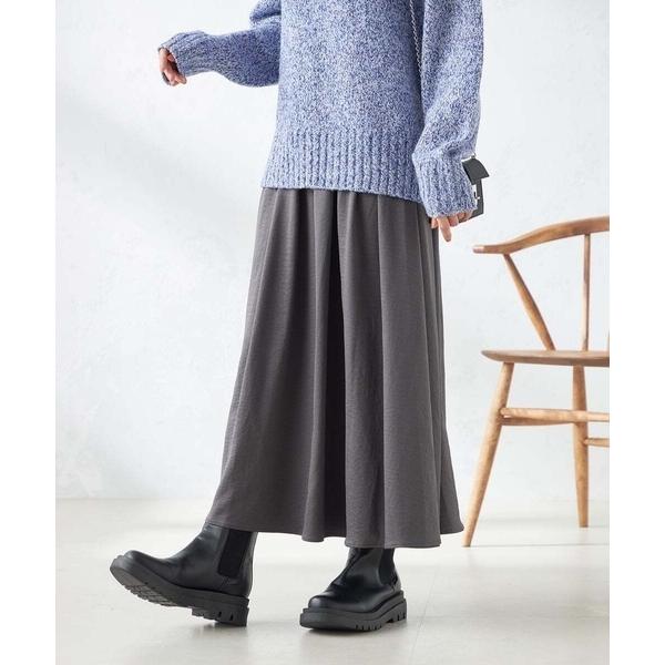 『セール実施中』参考価格：5，990円発売時期：2024年08月コンディション：A（使用感なし）数回使用した程度で使用感が感じられないアイテム参考商品名：【洗濯機で洗える】落ち感サテンギャザースカート参考品番：K2HJV-18054【商品に...