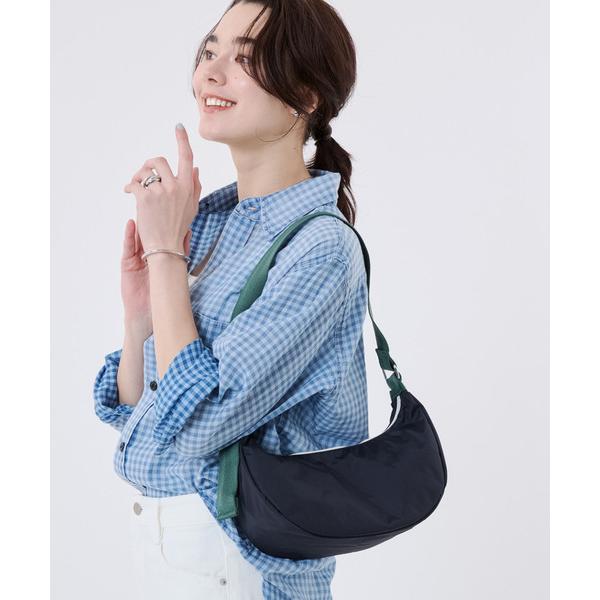 ZOZO問い合わせ番号:104212887ショップ:LeSportsac，レスポートサックブランド:LeSportsac，レスポートサック商品名:MED HAMMOCK ADJ BAG ディープシー/ボトルグリーンウェビングカテゴリ:バッグ...
