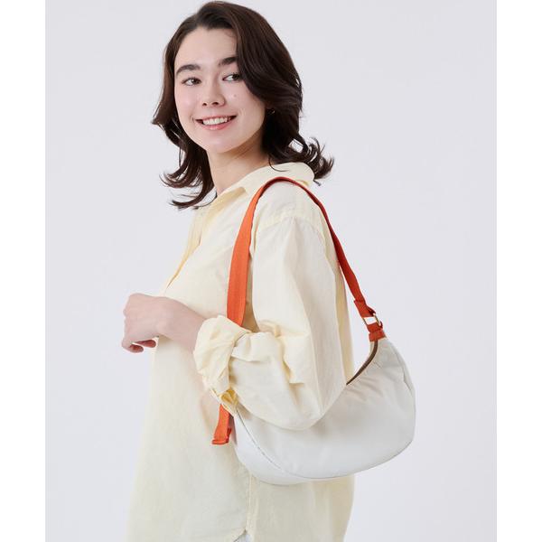 ZOZO問い合わせ番号:104212888ショップ:LeSportsac，レスポートサックブランド:LeSportsac，レスポートサック商品名:MED HAMMOCK ADJ BAG メレンゲ/マンダリンウェビングカテゴリ:バッグ>...