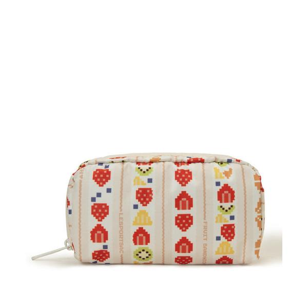 ZOZO問い合わせ番号:104212892ショップ:LeSportsac，レスポートサックブランド:LeSportsac，レスポートサック商品名:RECTANGULAR COSMETIC フルーツサンドイッチカテゴリ:財布/小物>ポー...