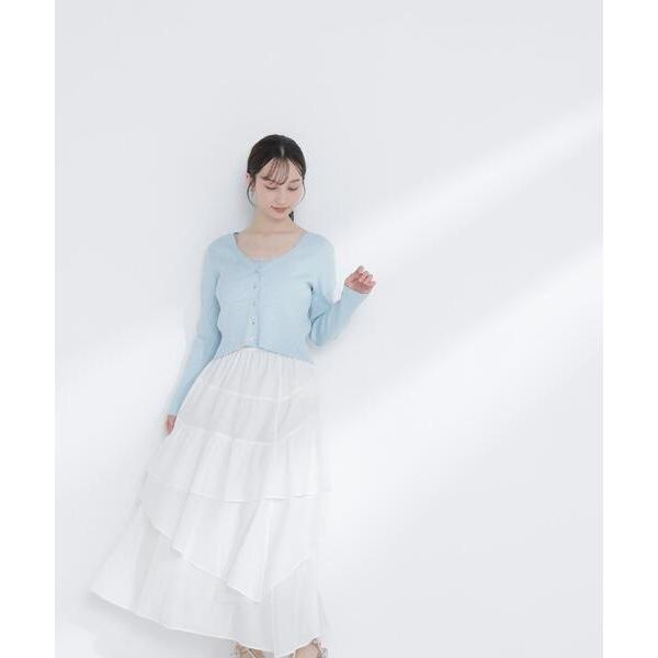 ZOZO問い合わせ番号:104212951ショップ:NATURAL BEAUTY BASIC，ナチュラルビューティーベーシックブランド:NATURAL BEAUTY BASIC，ナチュラルビューティーベーシック商品名:◇アシンメトリーティア...