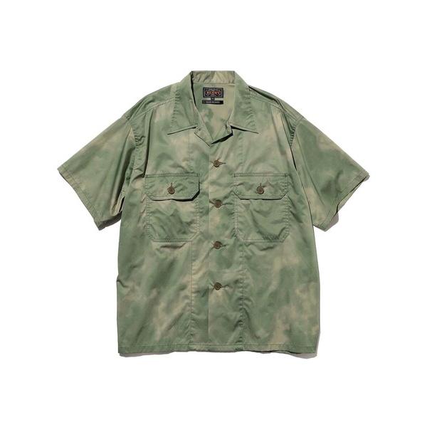 ZOZO問い合わせ番号:104213807ショップ:BEAMS MEN，ビームス メンブランド:BEAMS PLUS，ビームスプラス商品名:MIL-SHT NYCO Twill Pigment Printカテゴリ:トップス>シャツ/ブ...