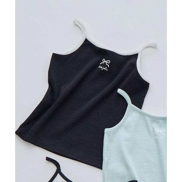 ZOZO問い合わせ番号:104213950ショップ:ANY，エニィブランド:ANY，エニィ商品名:テレコ キャミソールカテゴリ:トップス>キャミソールブランド品番:KKFKLS0324素材:オフホワイト/ブラック/ミント：綿:60%，...