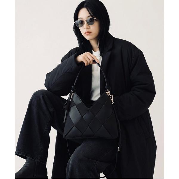 ZOZO問い合わせ番号:104214592ショップ:ONE DAY KMC，ワンデイケイエムシーブランド:ONE DAY KMC ，ワンデイケーエムシー商品名:HERB/Intrecciato 2Way Bag/イントレチャートツーウェイバ...