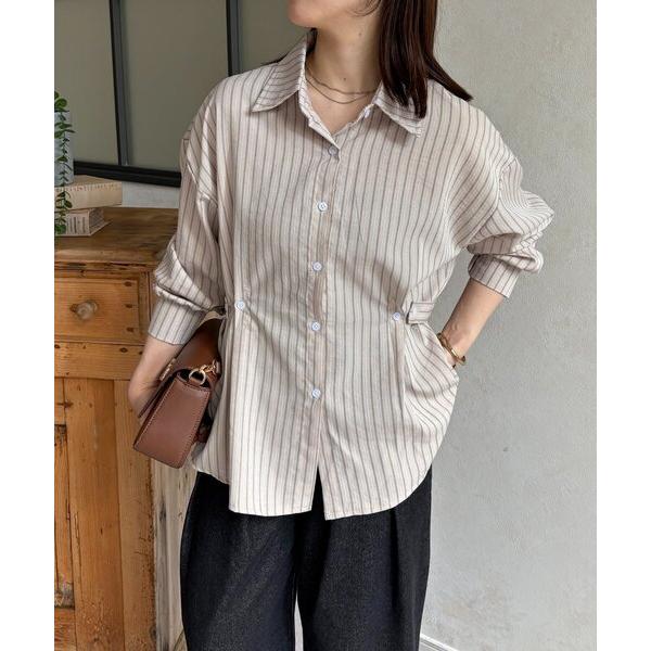 ZOZO問い合わせ番号:104214738ショップ:Thevon.，ゼヴォンブランド:Thevon，ゼボン商品名:ウエストベルトストライプシャツカテゴリ:トップス>シャツ/ブラウスブランド品番:PGD1061204A0010素材:綿1...