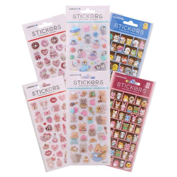 ZOZO問い合わせ番号:104214971ショップ:perky room，パーキールームブランド:maruka，マルカ，perky room，パーキールーム商品名:STICKERS 　シール6枚セット　第1弾カテゴリ:雑貨/ホビー>そ...