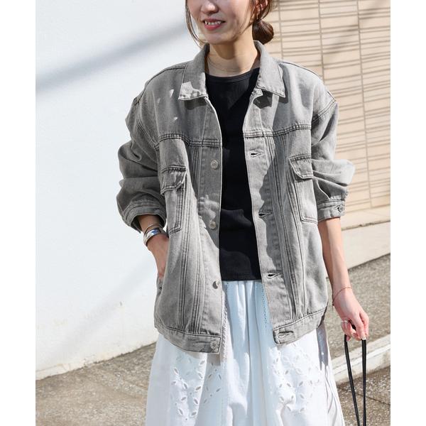 ZOZO問い合わせ番号:104215268ショップ:JOURNAL STANDARD，ジャーナルスタンダードブランド:JOURNAL STANDARD relume，ジャーナルスタンダード　レリューム商品名:デニムトラッカージャケットカテゴ...