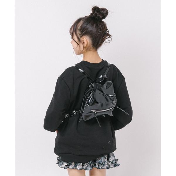 『タイムセール実施中』ZOZO問い合わせ番号:104215468ショップ:moredays store，モアデイズ・ストアブランド:URBAN CHERRY，アーバンチェリー商品名:リボンデザインフェイクレザーリュックカテゴリ:バッグ&gt...