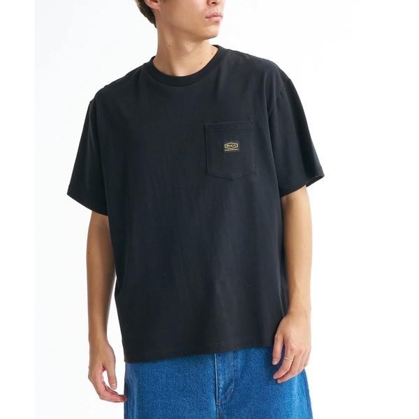 ZOZO問い合わせ番号:104215631ショップ:BOARDRIDERS，ボードライダーズブランド:RVCA，ルーカ商品名:RVCA メンズ DAYSHIFT PCKT SS Tシャツ 【2026年春夏モデル】/ルーカ半袖ワンポイントポケ...